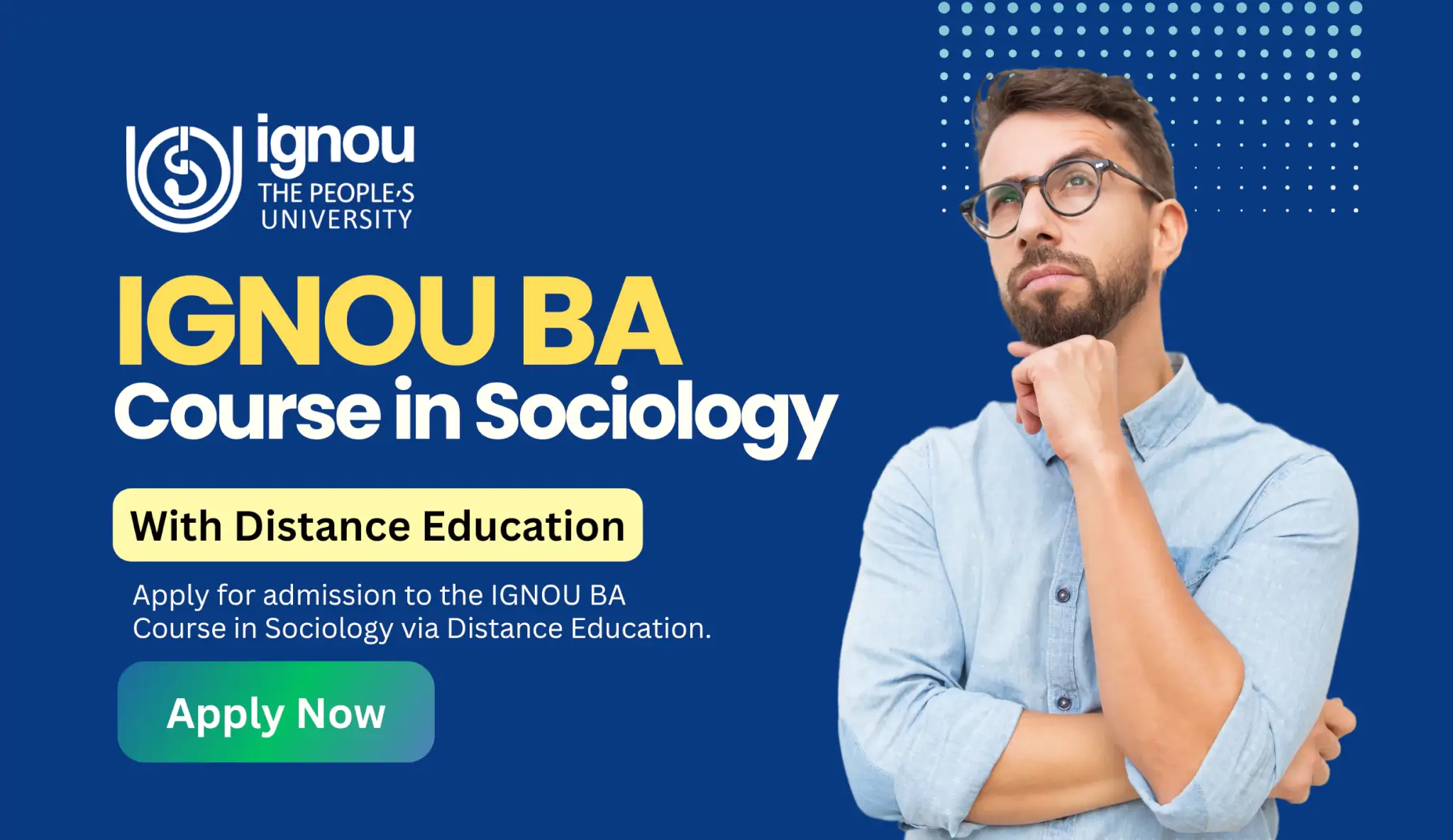 IGNOU BA Course in Sociology with Distance Education