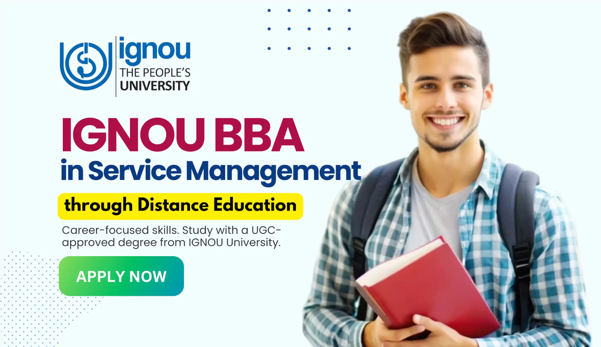 IGNOU BBA in Service Management through Distance Education