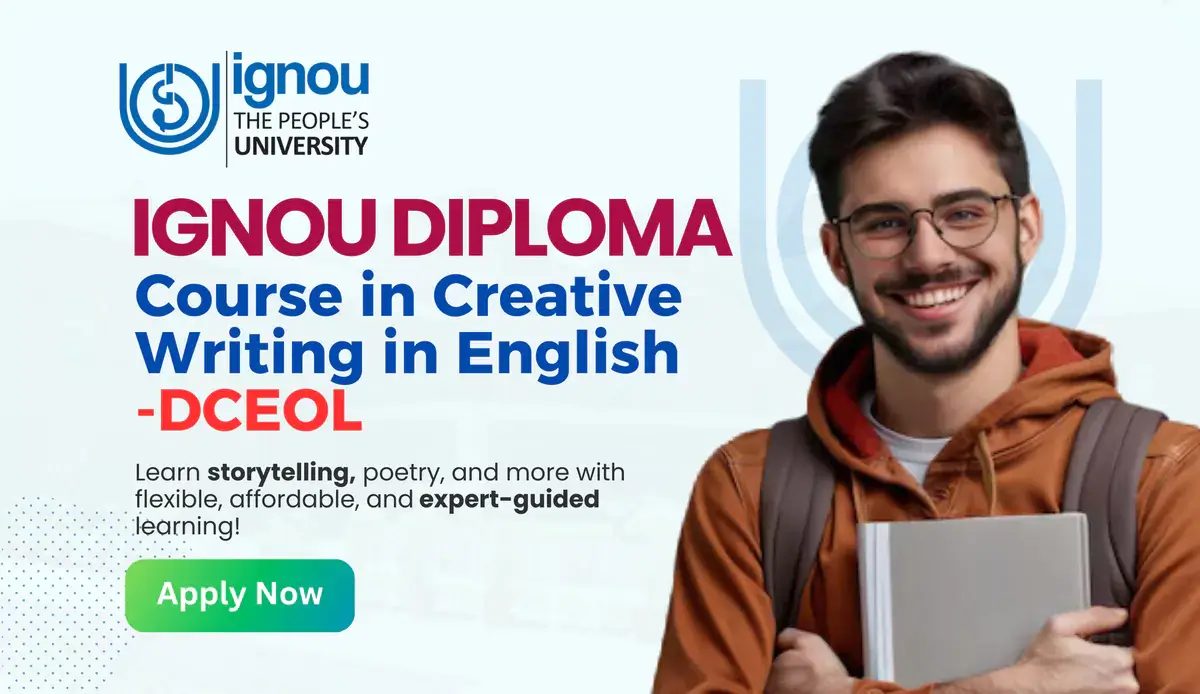 Online IGNOU Diploma Course in Creative Writing in English