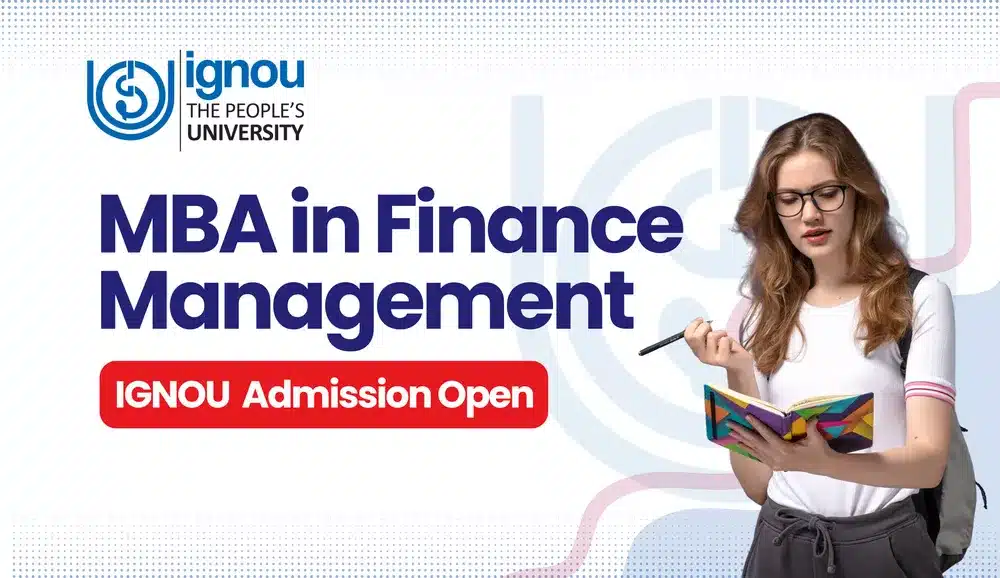 IGNOU MBA in Finance Management Admission 2026 Apply